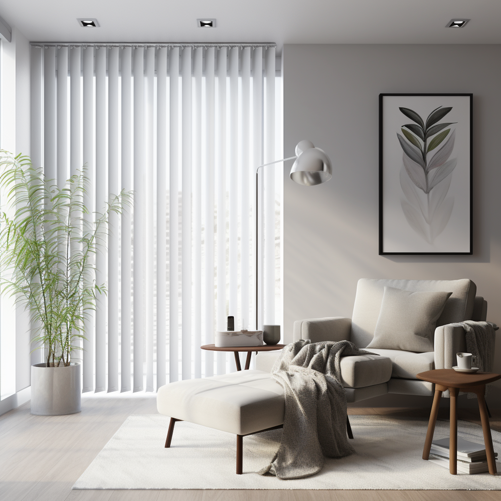Vertical Blinds in Portland Oregon - Sunset Shades